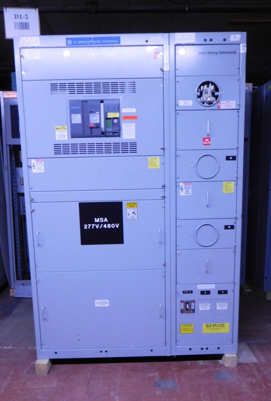 GE 2 SECTION METERING SWITCHBOARD - Robema Testers | www.RobemaTesters.com